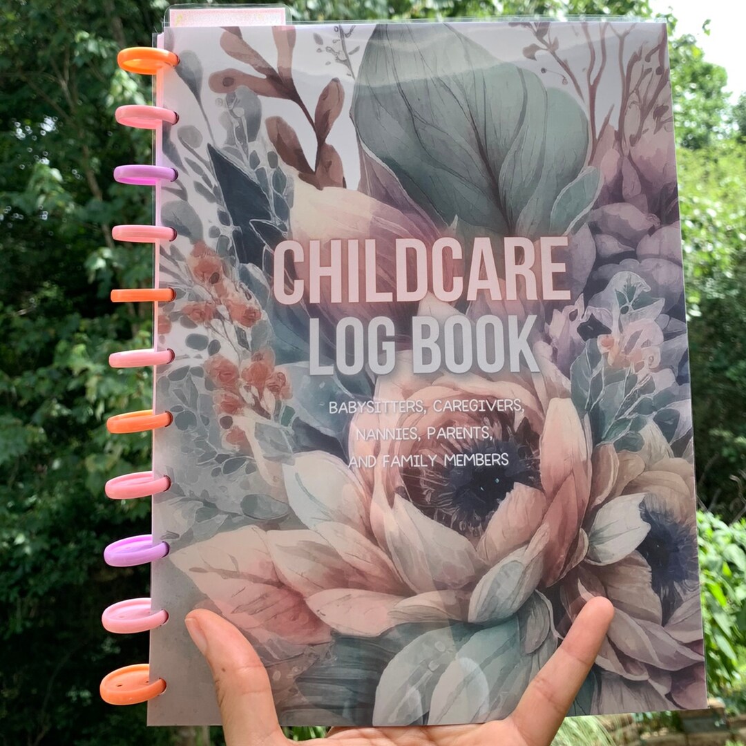 Babysitting Logbook| Childcare Report Book| Childcare Logbook| Nanny ...