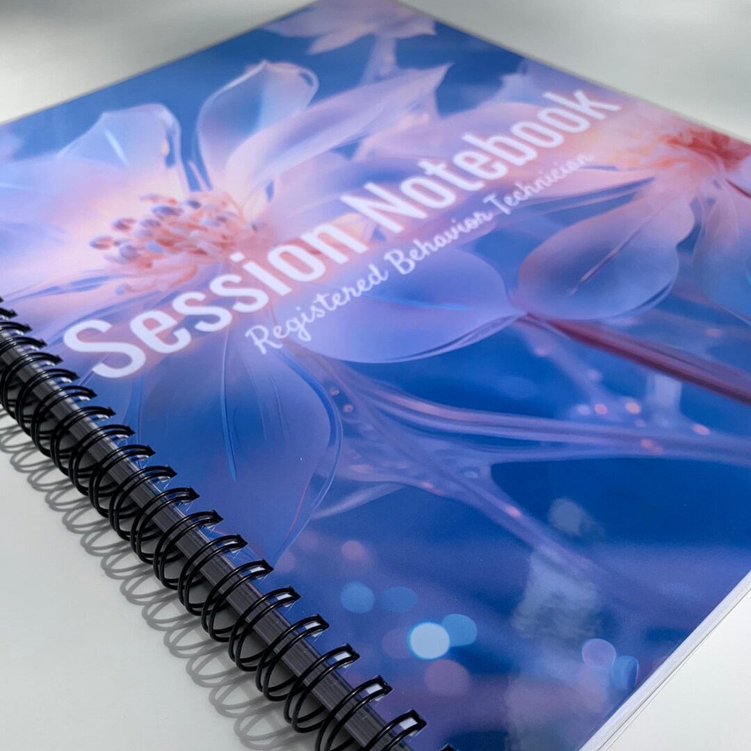 RBT Session Notebook Registered Behavior Technician Supervision Tracker ...