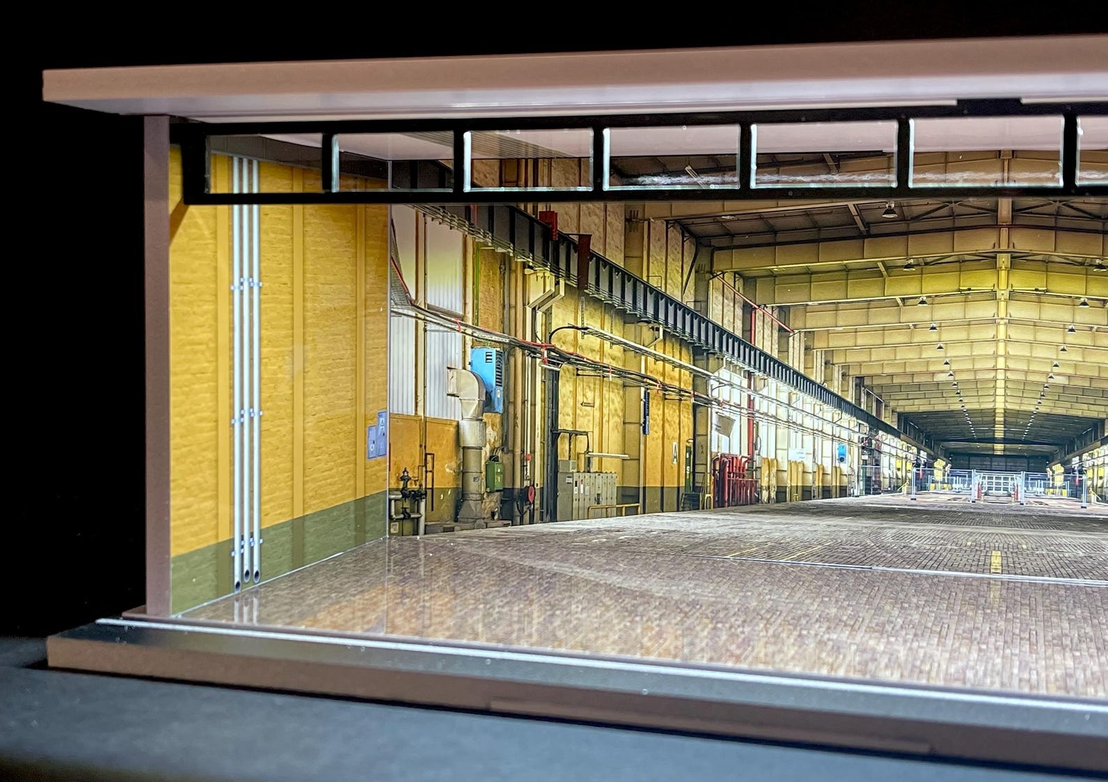 Industrial Warehouse Theme LED Display Diorama - Etsy