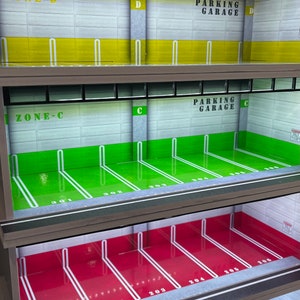 Stackable Parking Garage ALL 5 LEVELS Theme LED Display Diorama - Etsy