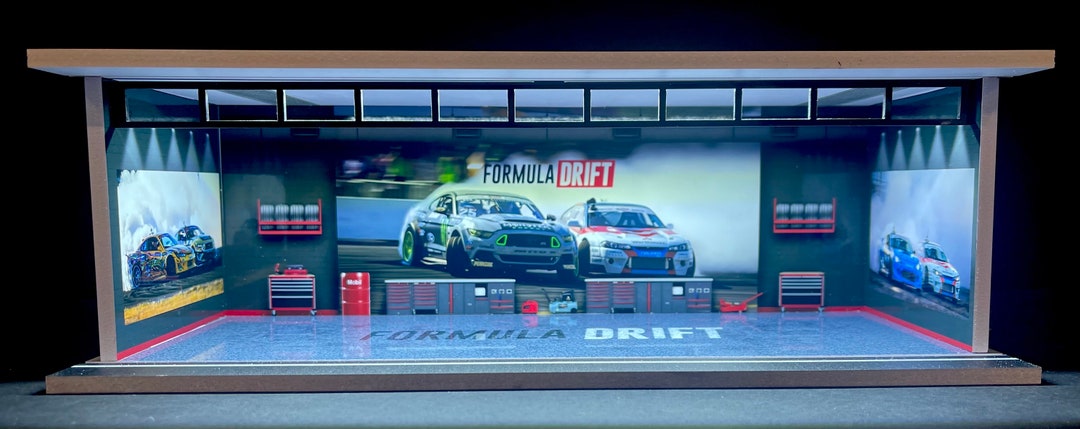 Drift Theme LED Display Diorama - Etsy