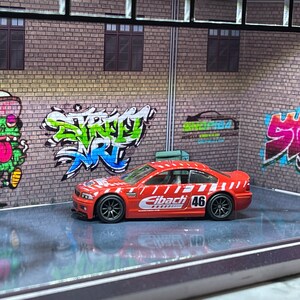 Graffiti Brick Wall Theme LED Display Diorama - Etsy