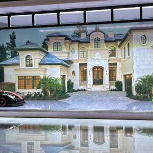 Mansion Motor Court Estate Theme LED Display Diorama - Etsy