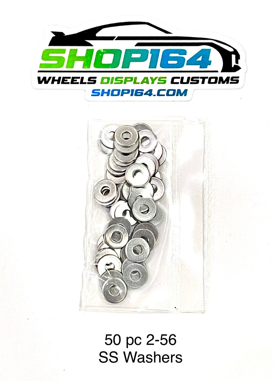 50 Pack #2-56 Washers - Etsy