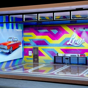 Low Rider Theme LED Display Diorama - Etsy