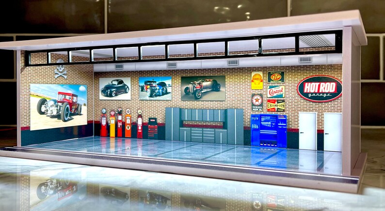 Bone Shaker Theme LED Display Diorama - Etsy