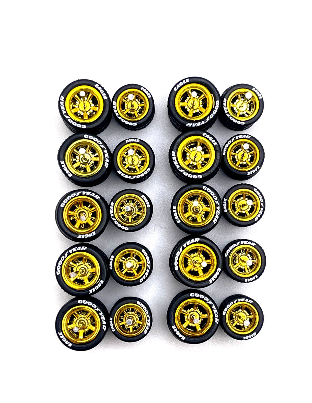 NEW Cragar Gold Lettered Staggered 11mm / 13mm muscle / - Etsy