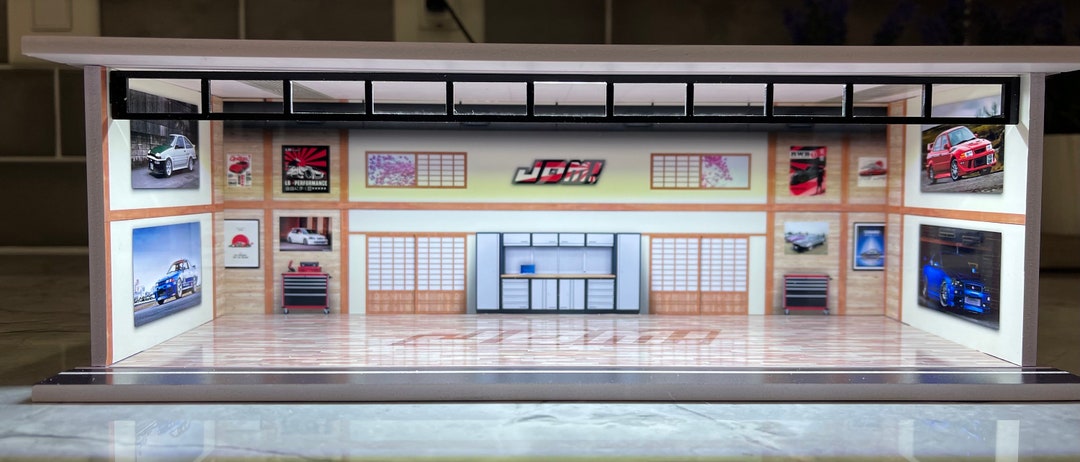 JDM Theme LED Display Diorama - Etsy