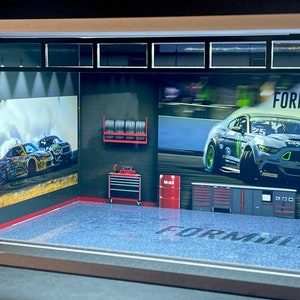 Drift Theme LED Display Diorama - Etsy
