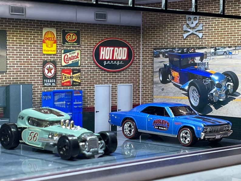 Bone Shaker Theme LED Display Diorama - Etsy