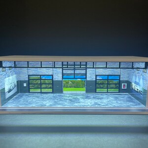 Modern Residential Theme LED Display Diorama - Etsy