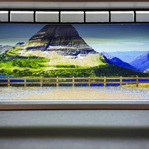 Glacier National Park (version 2) Theme LED Display Diorama - Etsy