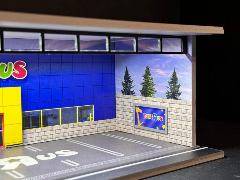 Toy Store Theme LED Display Diorama - Etsy