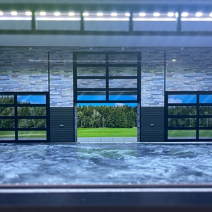 Modern Residential Theme LED Display Diorama - Etsy