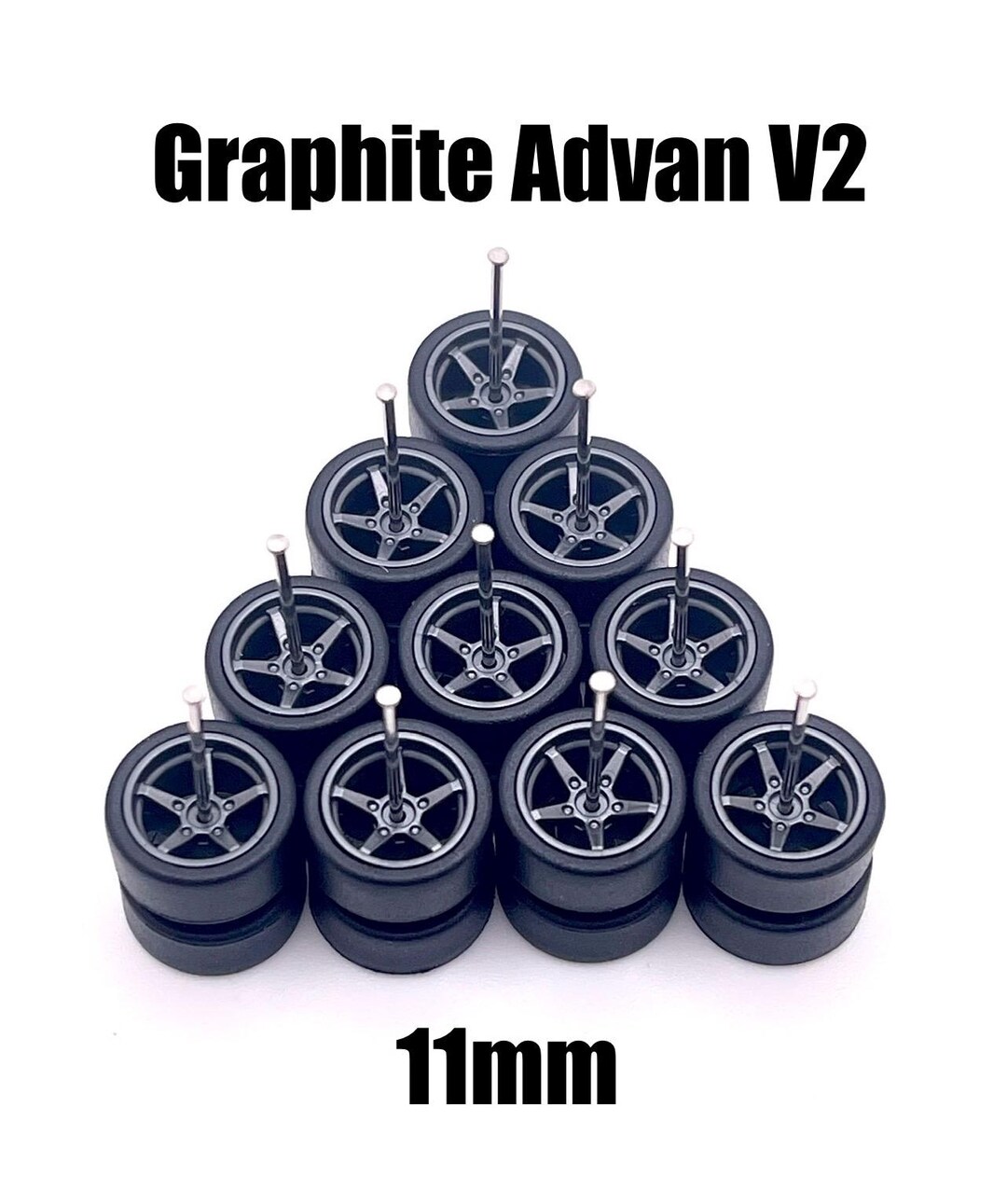 Advan V2 Graphite Short Axle 5 PACK SET 11mm 83 Silverado HW Drop-in ...