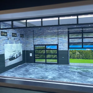 Modern Residential Theme LED Display Diorama - Etsy