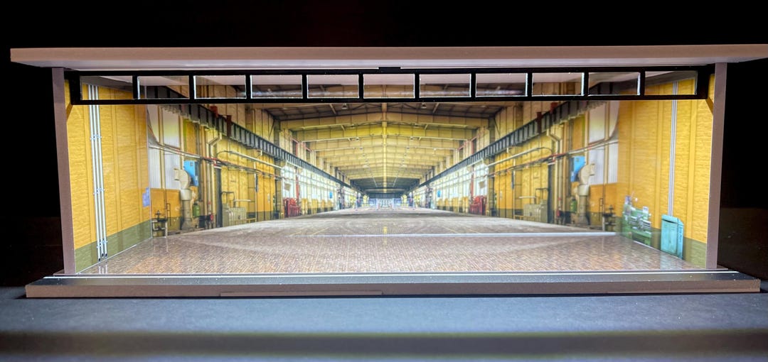 Industrial Warehouse Theme LED Display Diorama - Etsy