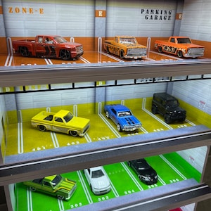 Stackable Parking Garage ALL 5 LEVELS Theme LED Display Diorama - Etsy