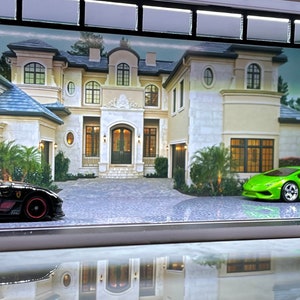 Mansion Motor Court Estate Theme LED Display Diorama - Etsy