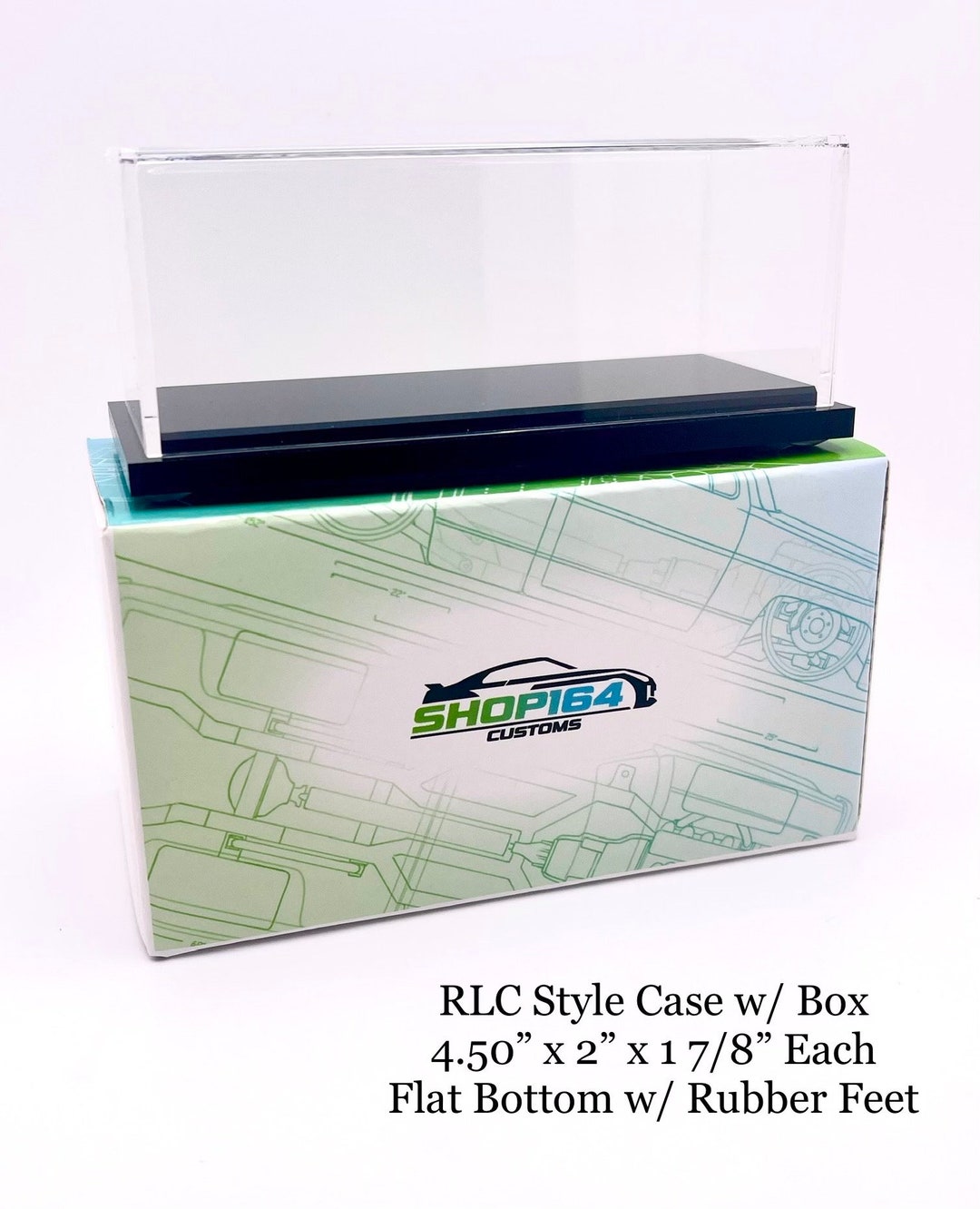 Single Car RLC Style Acrylic Display Case With Box - Etsy