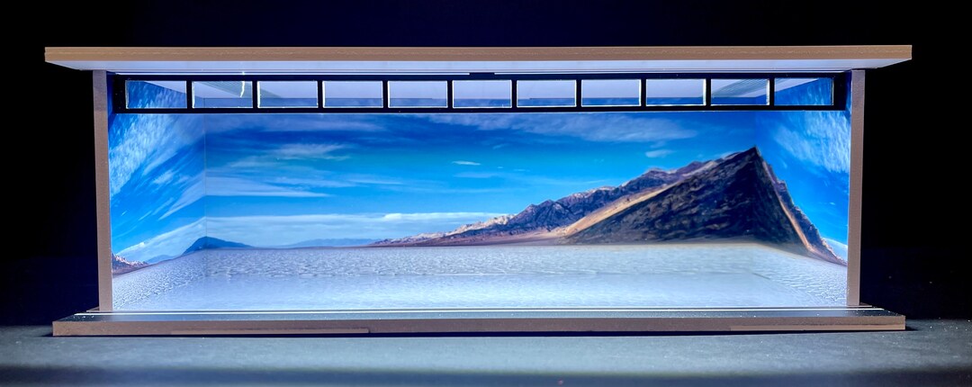 Salt Flats Theme LED Display Diorama - Etsy