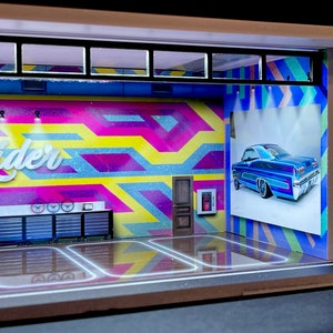 Low Rider Theme LED Display Diorama - Etsy