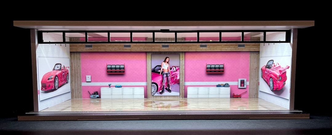Fast & Furious Suki Theme LED Display Diorama - Etsy