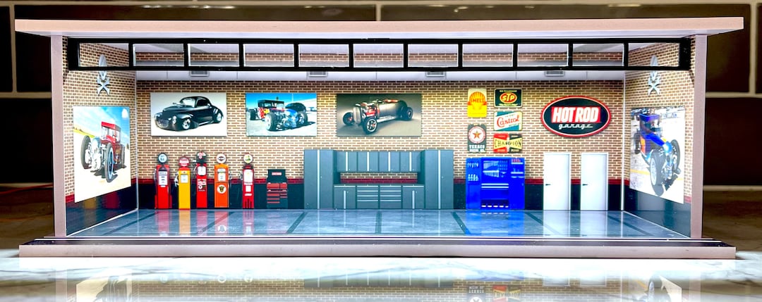 Bone Shaker Theme LED Display Diorama - Etsy