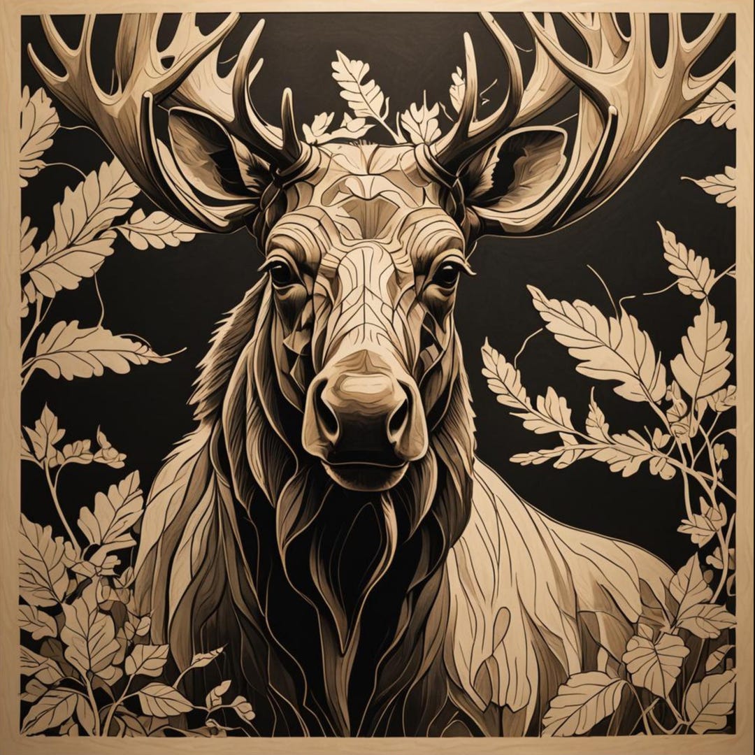 Laser Engrave, SVG, PNG, Canvas Art Print, Digital Design, Lightburn ...