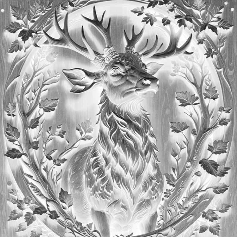 Laser Engrave, SVG, PNG, Canvas Art Print, Digital Design, Lightburn ...