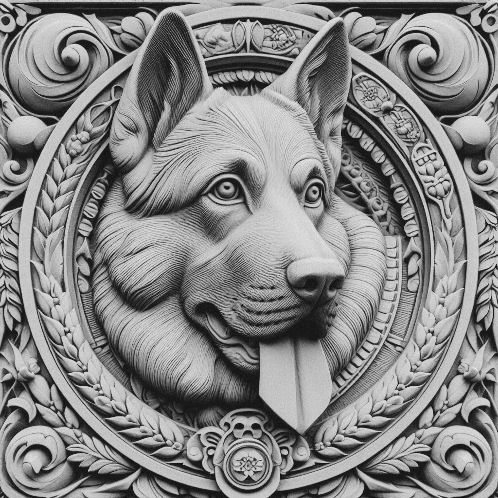 Laser Engrave, 3D Print, CNC, SVG, Png, Depth Map, STL Files, Print and ...