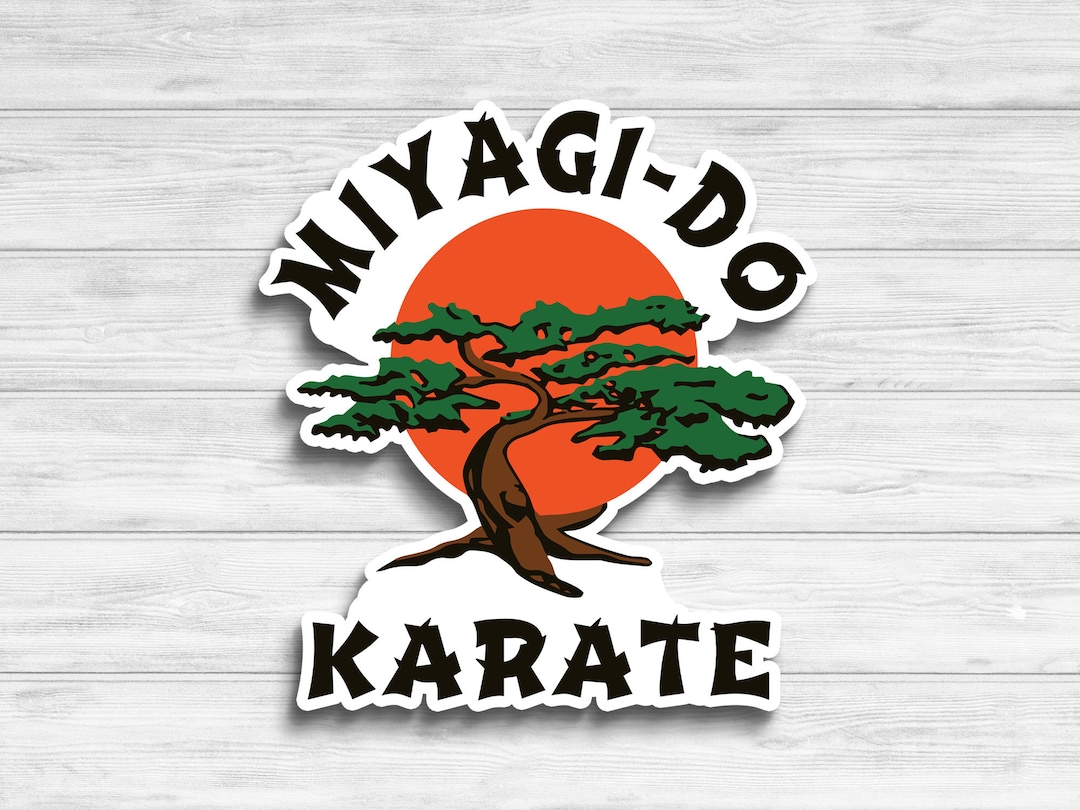 Miyagi-do Karate Sticker Karate Kid - Etsy