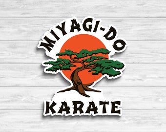 Miyagi-do Karate Sticker/miyagi-do Karate/danielson Sticker/karate ...