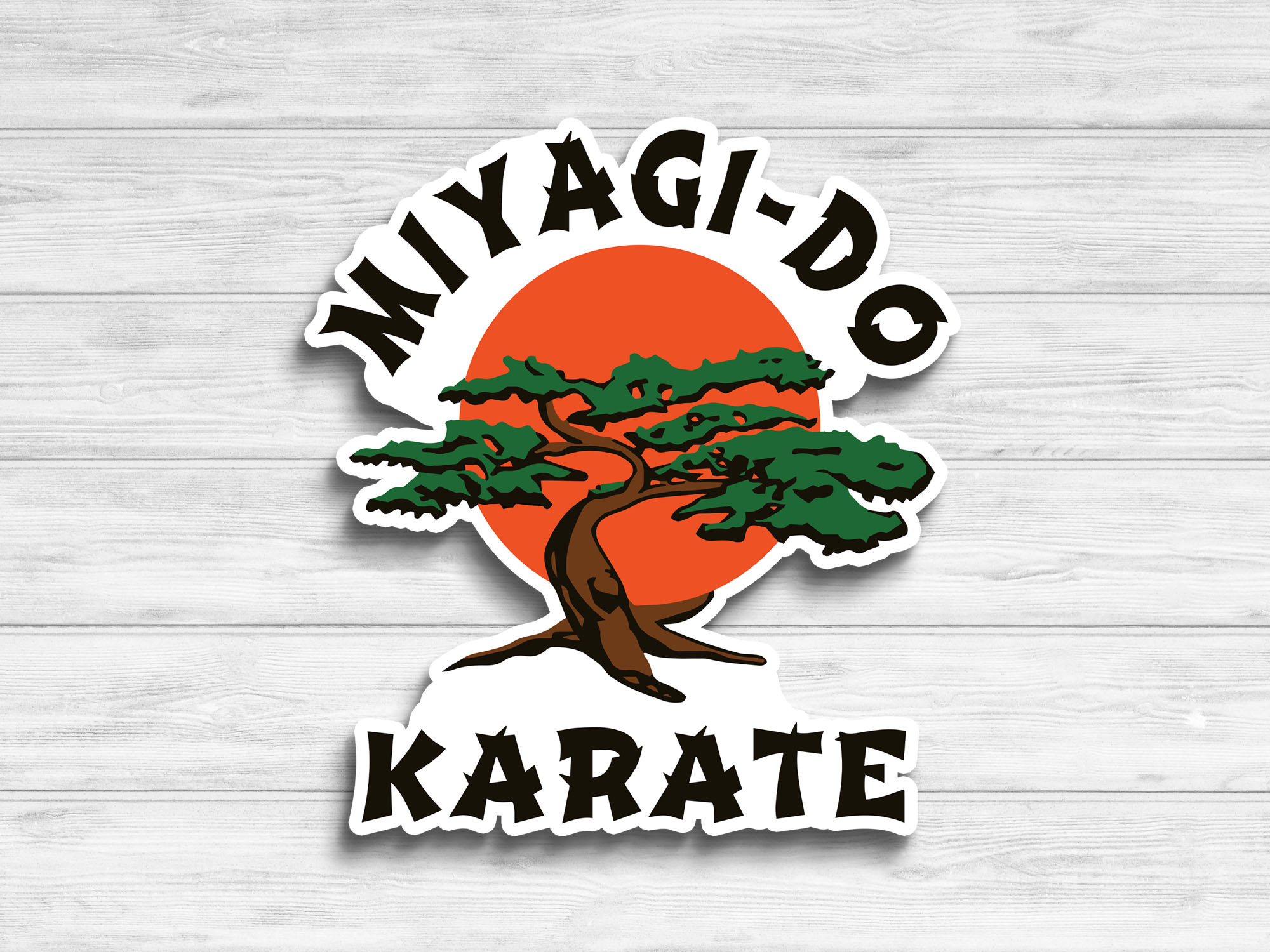 Miyagi-do Karate Sticker Karate Kid - Etsy