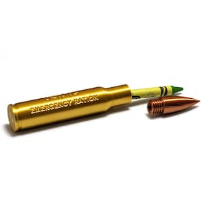 50 Caliber Bullet USMC Crayon Ration | 3D Printed | Gift for Marine ...
