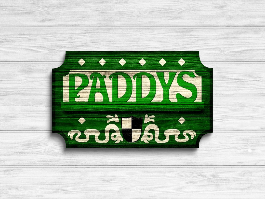 Paddy's Pub Sign Vinyl Waterproof Sticker | It's Always Sunny in ...