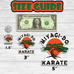 Miyagi-do Karate Sticker Karate Kid - Etsy