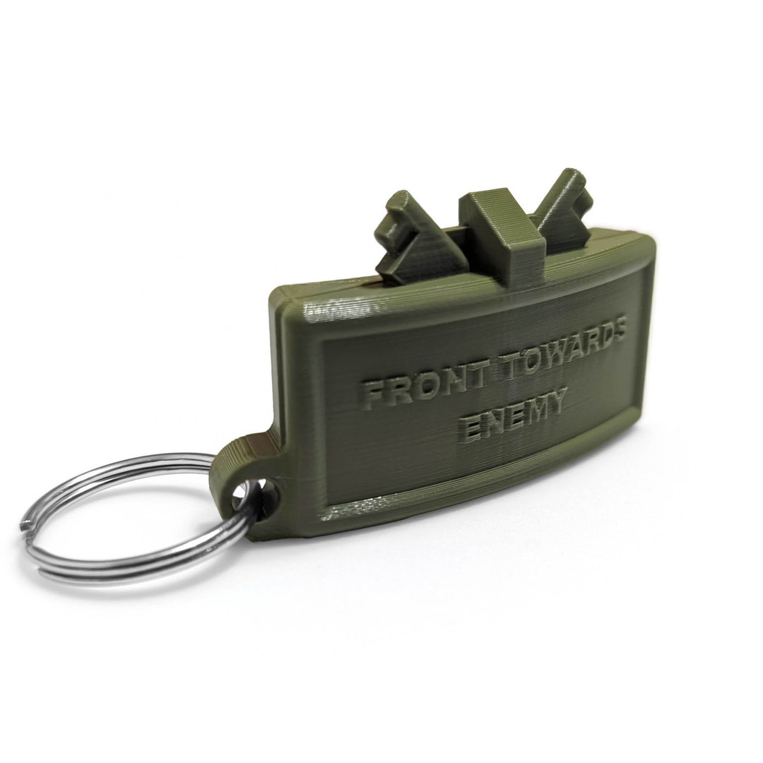 M18A1 Claymore Mine Keychain | 3D Printed | Cool Gift for Marine ...