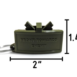 M18A1 Claymore Mine Keychain | 3D Printed | Cool Gift for Marine ...