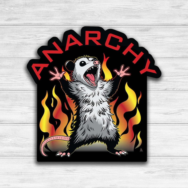 Phone Sticker Possum - Etsy