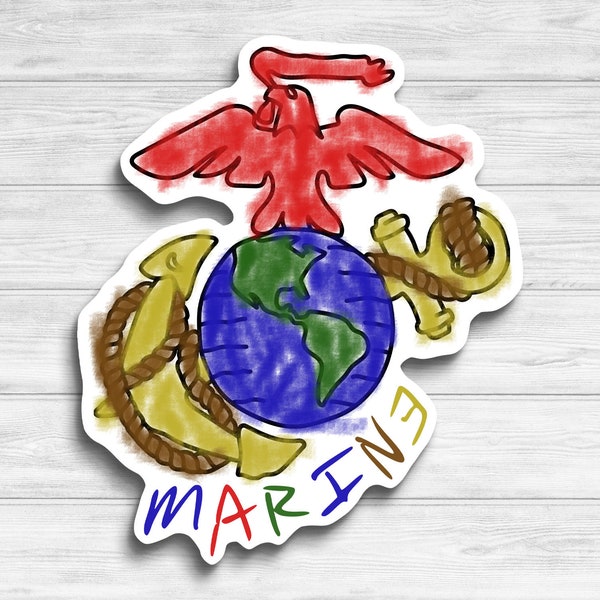 Marines Bumper Sticker - Etsy
