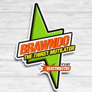 Brawndo Vinyl Sticker Idiocracy - Etsy