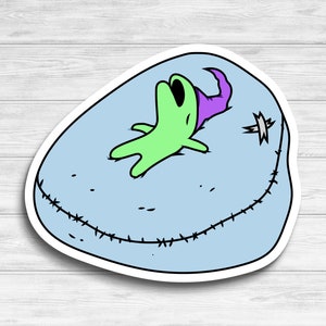 Glep Sleeping Vinyl Sticker - Etsy