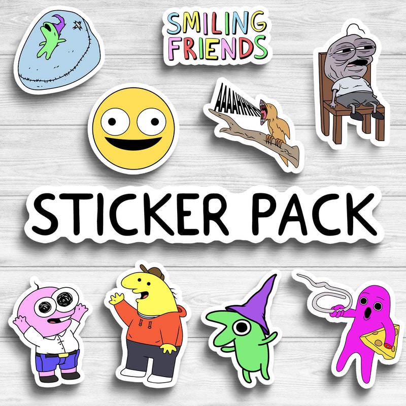 Friends Stickers - Etsy