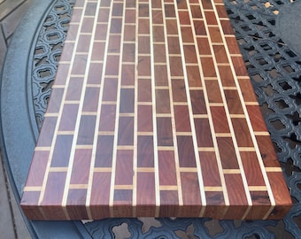 Brick Pattern Cutting Board - Etsy