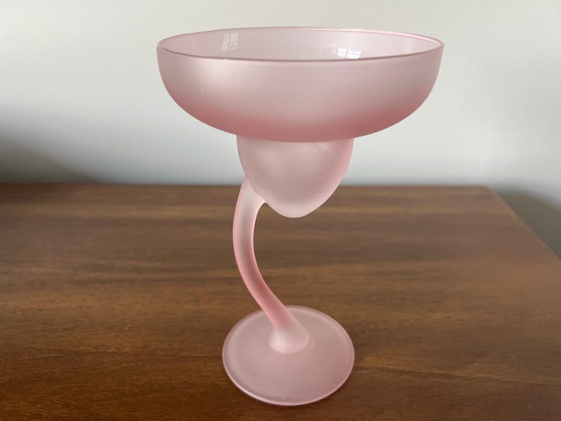 Funky Vintage Glassware 90s Unique Bar Accessories Colorful Retro ...