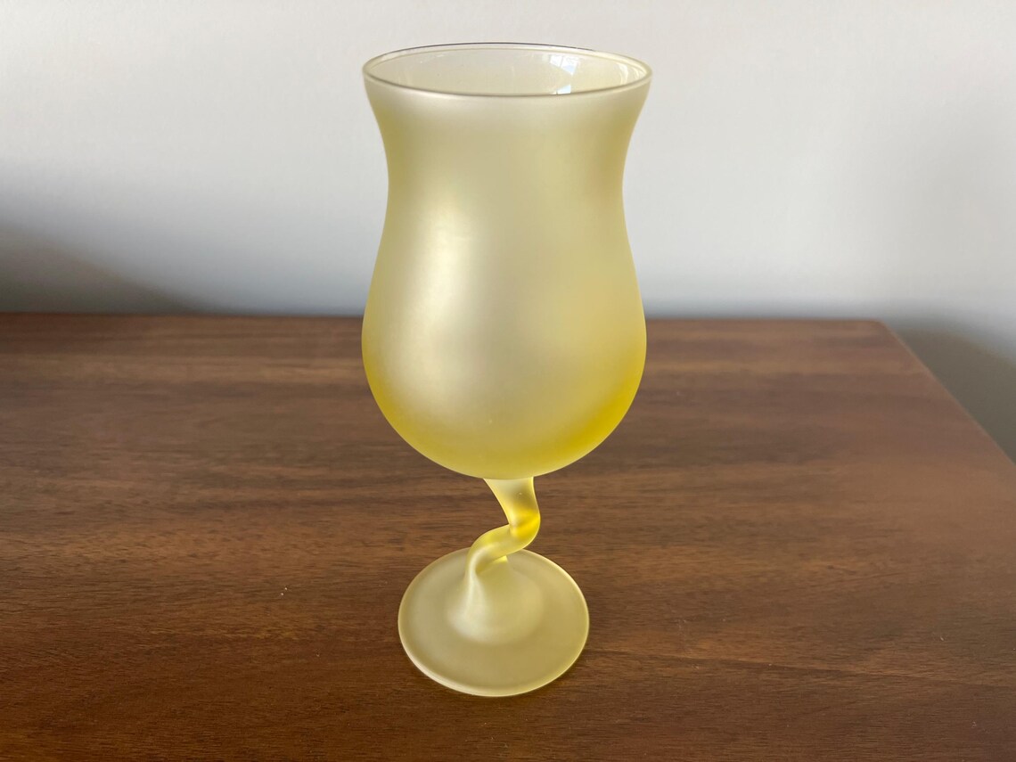 Funky Vintage Glassware 90s Unique Bar Accessories Colorful Retro ...