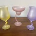 Funky Vintage Glassware 90s Unique Bar Accessories Colorful Retro ...