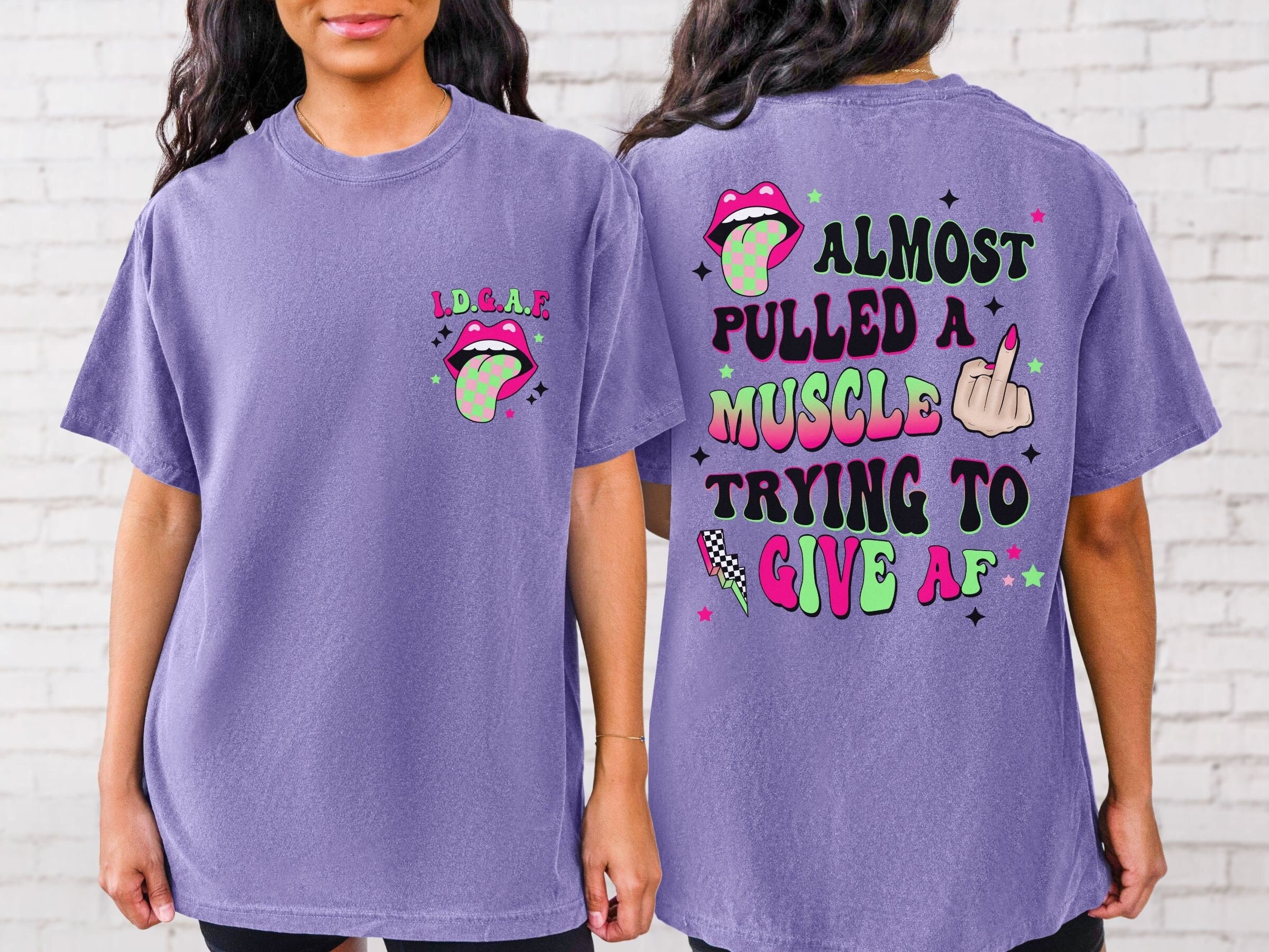 Comfort Colors Almost Pulled a Muscle Shirt, Oversized T-shirt ...