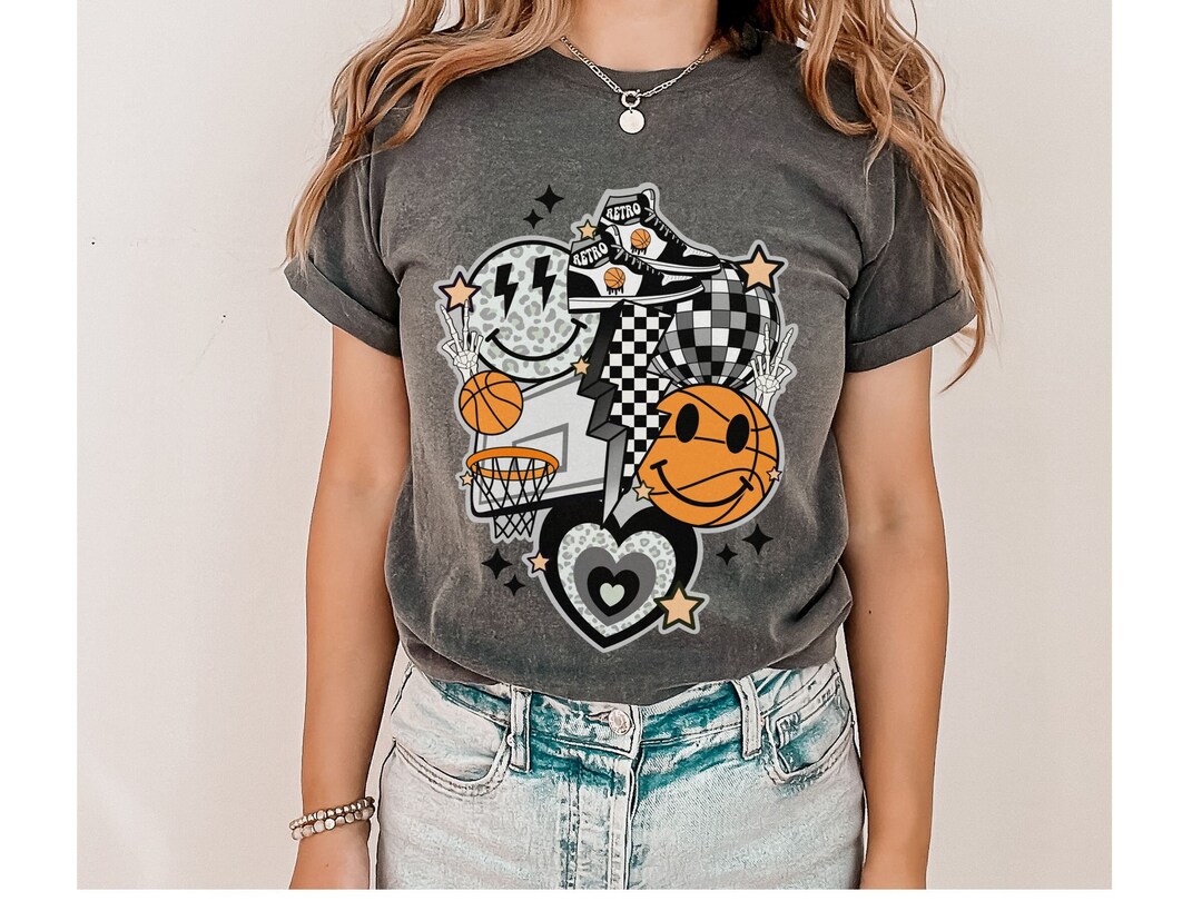 Comfort Colors Basketball T Shirt, Game Day Shirt, Basketball Mom ...